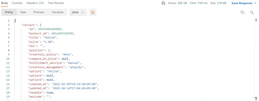 Shopify API 2024 - Retrieve inventory levels for the specified ...