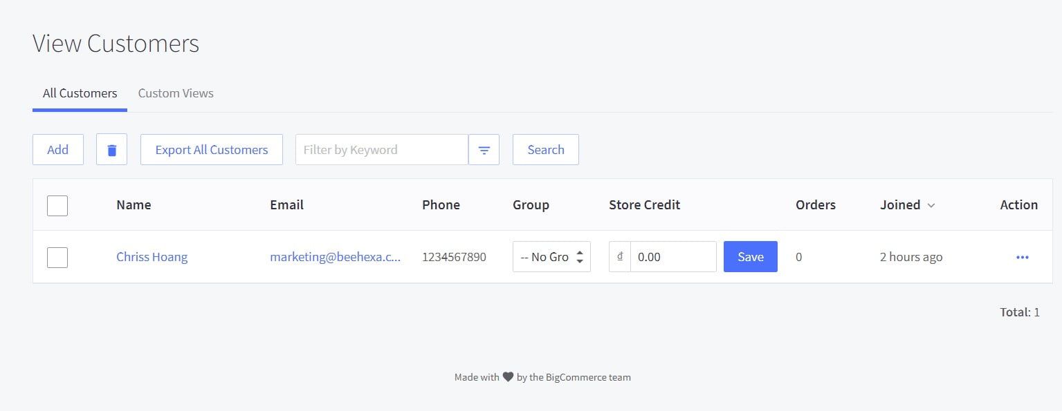 BigCommerce API 2025: How To Create A Customer - Beehexa