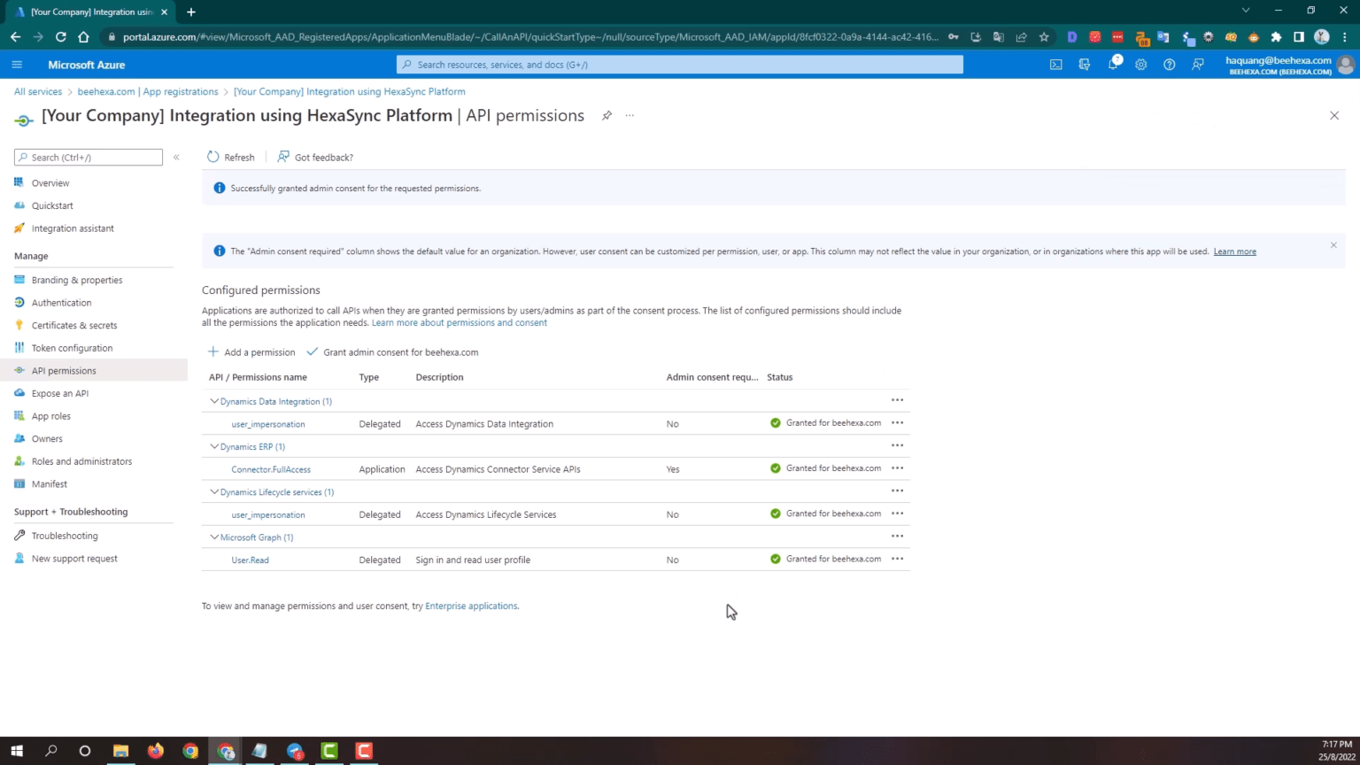 How to Register an Application in Azure Active Directory? - Microsoft User Guide - Beehexa