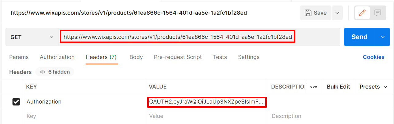 Wix API 2024 - How to get inventory variants using Postman - Beehexa