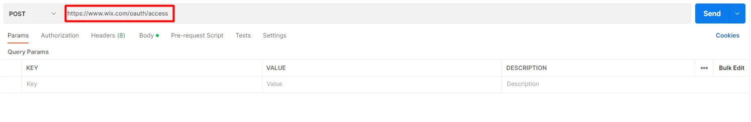 Wix API 2024 - How to create a product category using Postman - Beehexa