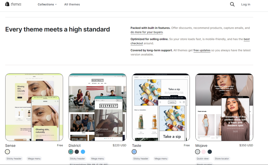 Top 10 Shopify themes and templates for each categories in 2024 - Free ...