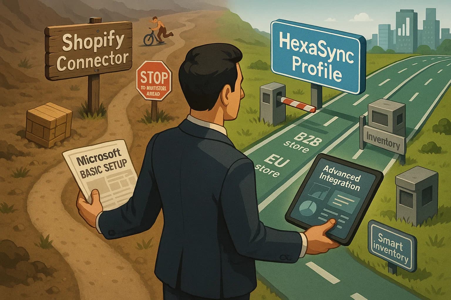 Shopify Connector vs HexaSync Profile: Which Integration Solution Is Right for You? - Beehexa